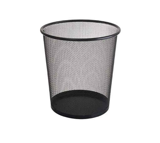 سلة قمامة مكتبية معدنية حجم كبير - SANDOQ